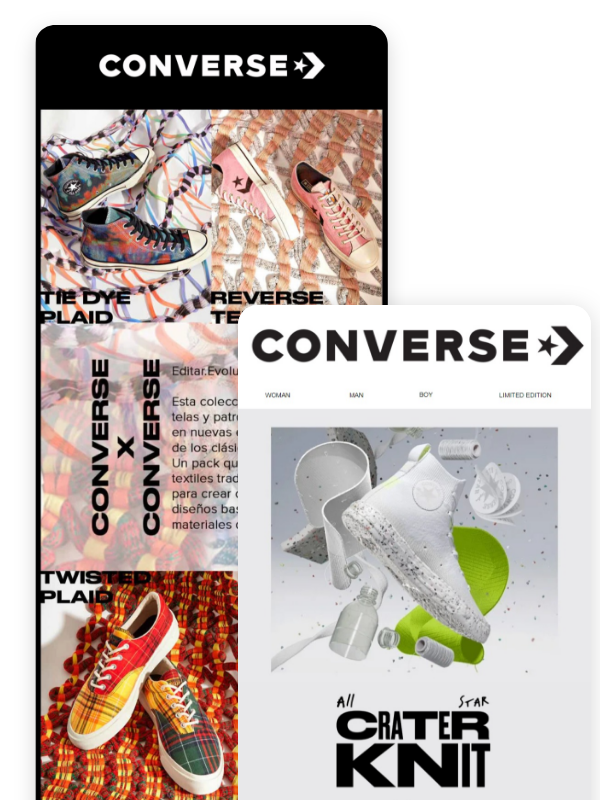 Converse accelerates its international marketing strategy
