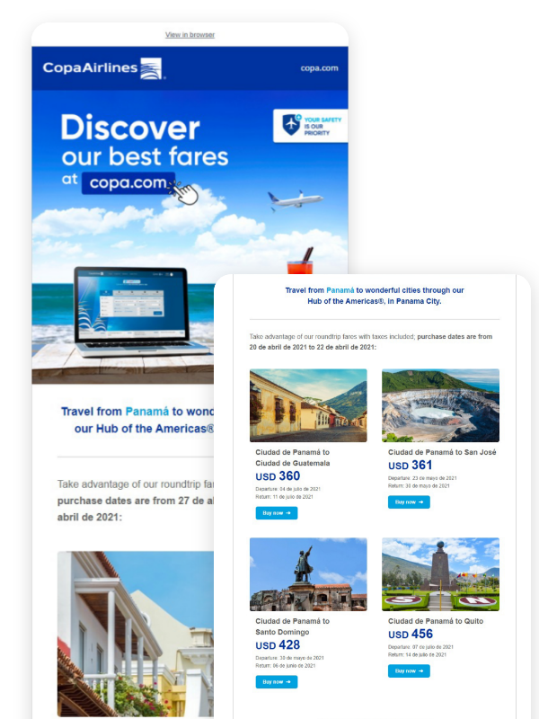 Copa Airlines uses marketing automation to boost revenue