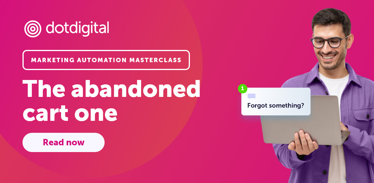 Marketing automation masterclass: Abandoned cart programs