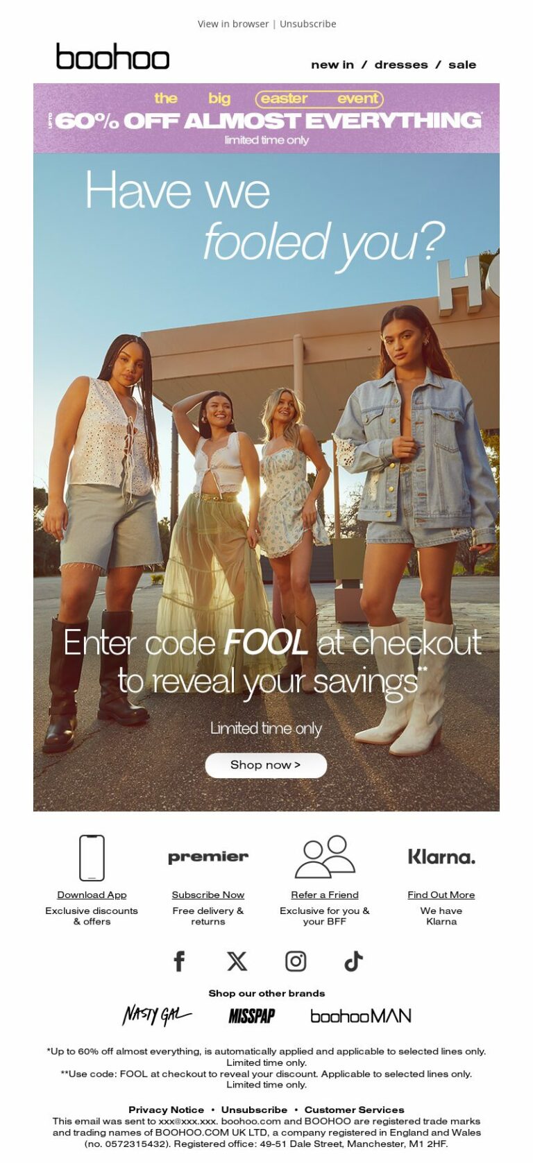 April 2025 social media calendar