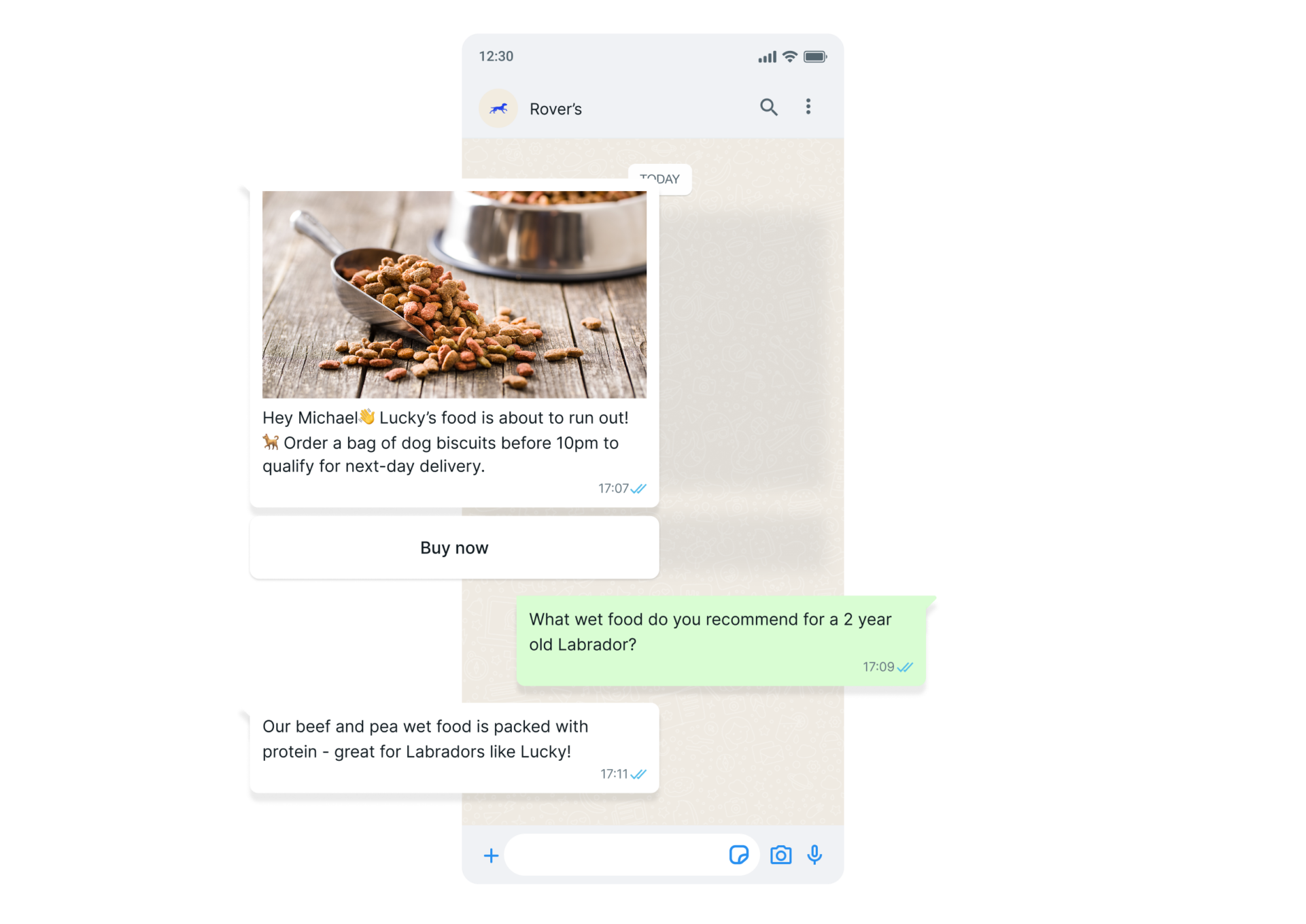 Turn conversations into conversions with WhatsApp