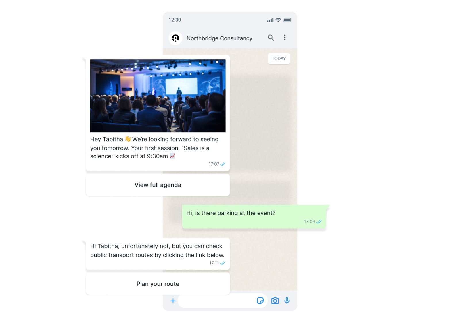 Turn conversations into conversions with WhatsApp