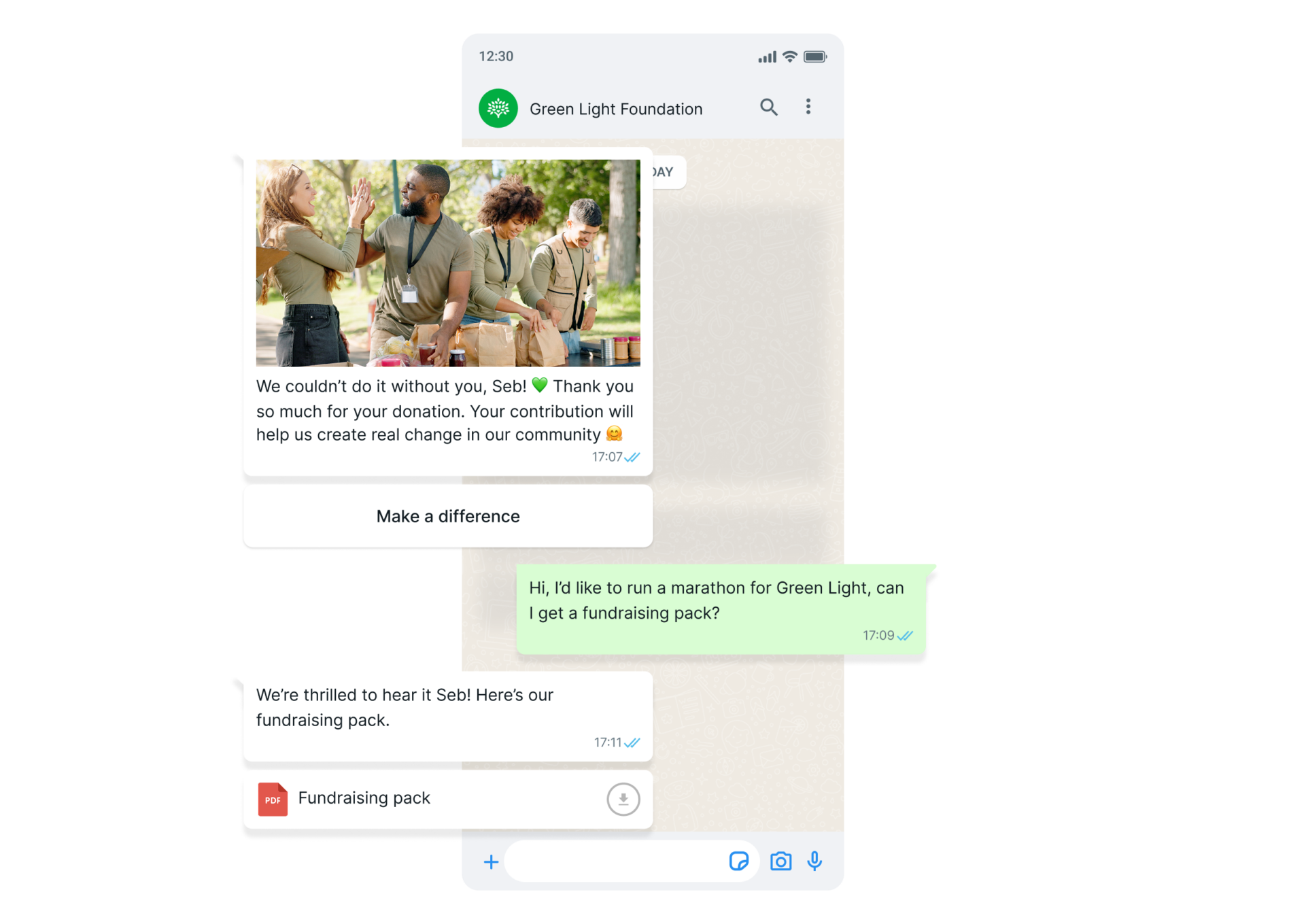 Turn conversations into conversions with WhatsApp