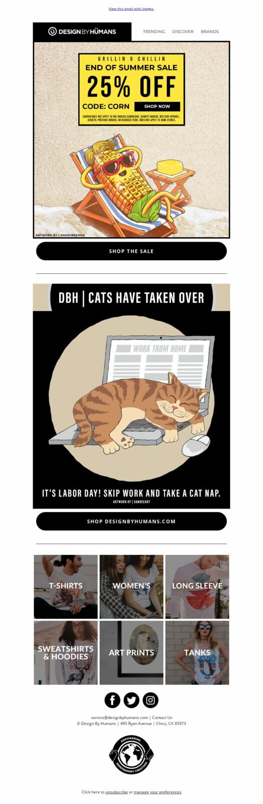 7 Labor Day email marketing examples